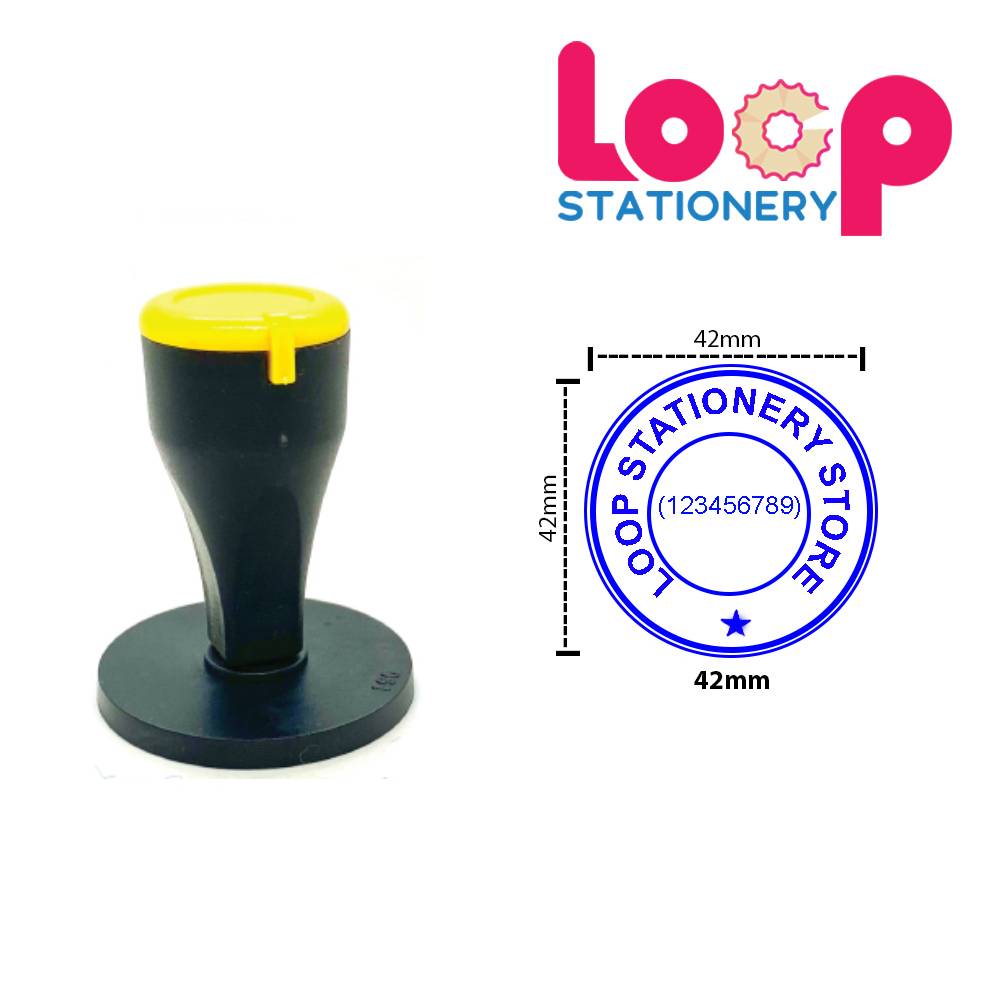 Normal Round Rubber Stamp